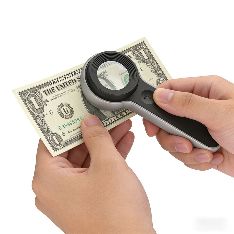 Portable 10X Rechargeable Handheld Magnifier for Craft Work/Detail ...